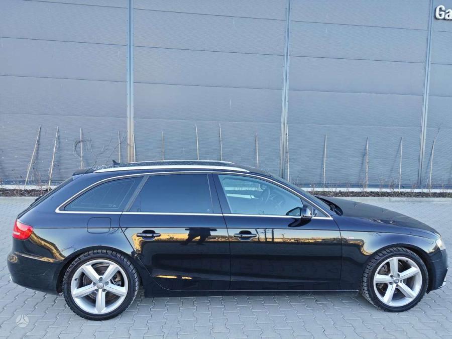 Black Audi A4 2010 in Vilnius, with an engine capacity of 2.97 L and mileage of 280 thousand km for 5800 €, photo 19 on AUTOMOTO.COM.LV