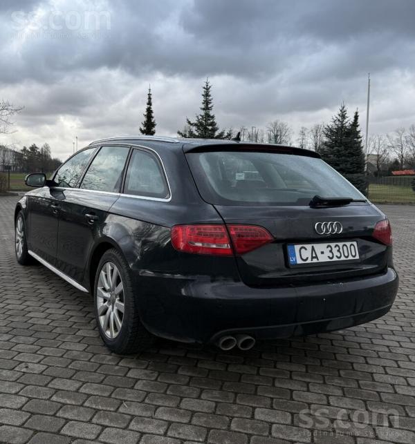 Black Audi A4 2010 in Jelgava, with an engine capacity of 2.00 L and mileage of 446 thousand km for 4000 €, photo 5 on AUTOMOTO.COM.LV