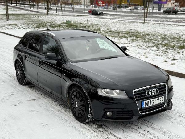 Black Audi A4 2010 in Vilnius, with an engine capacity of 2.00 L and mileage of 290 thousand km for 4500 €, photo 1 on AUTOMOTO.COM.LV