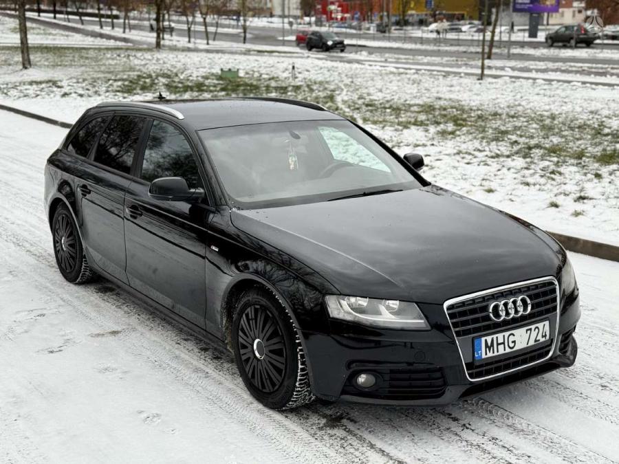 Black Audi A4 2010 in Vilnius, with an engine capacity of 2.00 L and mileage of 290 thousand km for 4500 €, photo 1 on AUTOMOTO.COM.LV