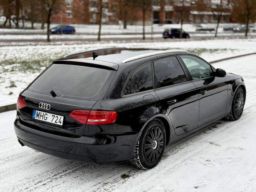 Black Audi A4 2010 in Vilnius, with an engine capacity of 2.00 L and mileage of 290 thousand km for 4500 €, photo 5 on AUTOMOTO.COM.LV