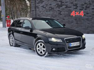 Melns Audi A4 2010 Jurbarkas, ar dzinēja tilpumu 2.00 L un nobraukumu 285 tūkst. km par 5200 €, foto  vietnē AUTOMOTO.COM.LV