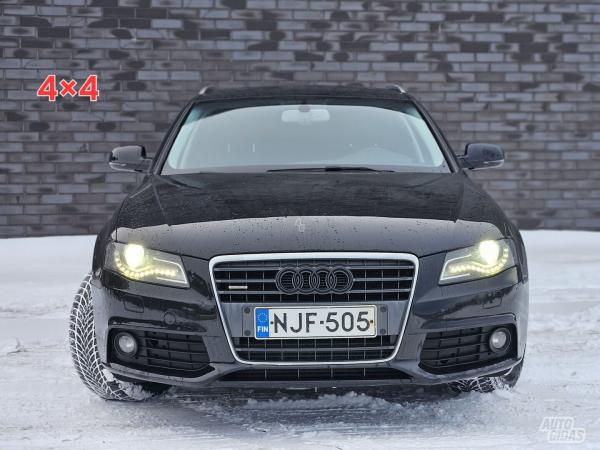 Black Audi A4 2010 in Jurbarkas, with an engine capacity of 2.00 L and mileage of 285 thousand km for 5200 €, photo 2 on AUTOMOTO.COM.LV