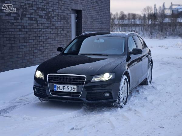 Black Audi A4 2010 in Jurbarkas, with an engine capacity of 2.00 L and mileage of 285 thousand km for 5200 €, photo 4 on AUTOMOTO.COM.LV