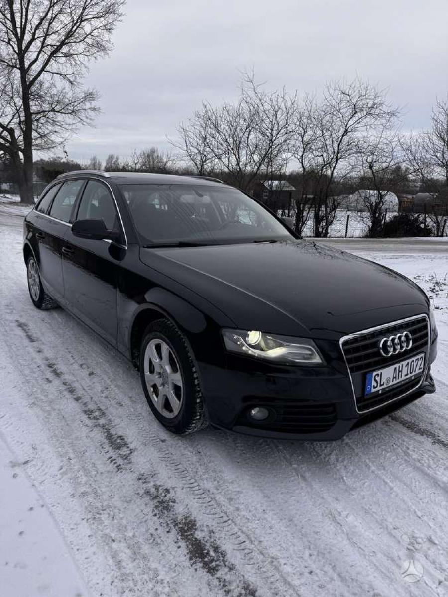 Black Audi A4 2010 in Vilkaviskis, with an engine capacity of 1.97 L and mileage of 230 thousand km for 5300 €, photo 2 on AUTOMOTO.COM.LV