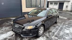 Melns Audi A4 2010 Utena, ar dzinēja tilpumu 1.97 L un nobraukumu 282 tūkst. km par 3999 €, foto  vietnē AUTOMOTO.COM.LV