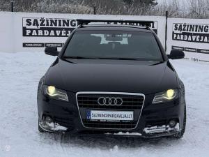 Melns Audi A4 2010 Viļņa, ar dzinēja tilpumu 2.00 L un nobraukumu 300 tūkst. km par 3100 €, foto 3 vietnē AUTOMOTO.COM.LV