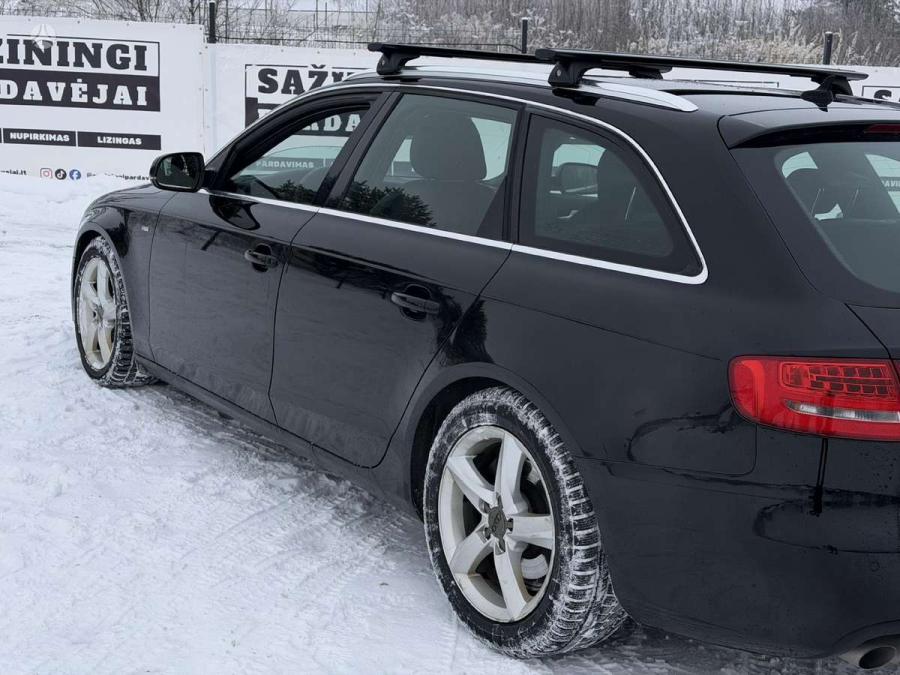 Melns Audi A4 2010 Viļņa, ar dzinēja tilpumu 2.00 L un nobraukumu 300 tūkst. km par 3100 €, foto 5 vietnē AUTOMOTO.COM.LV