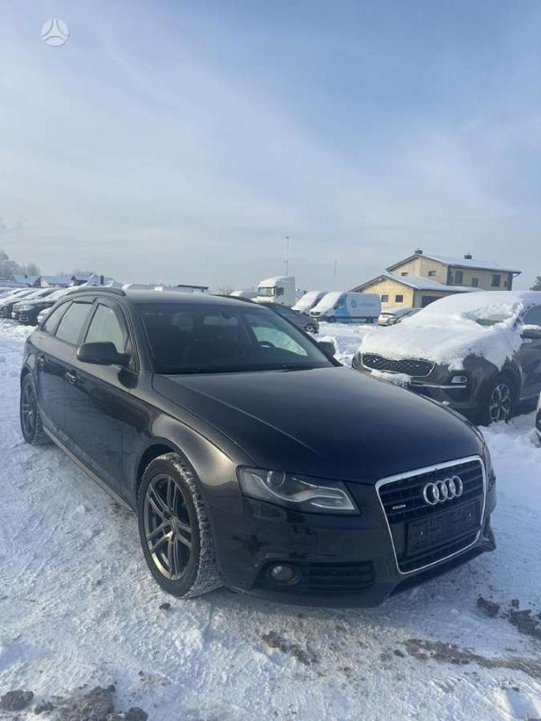 Melns Audi A4 2010 Tauragė, ar dzinēja tilpumu 1.97 L un nobraukumu 262 tūkst. km par 5200 €, foto 1 vietnē AUTOMOTO.COM.LV