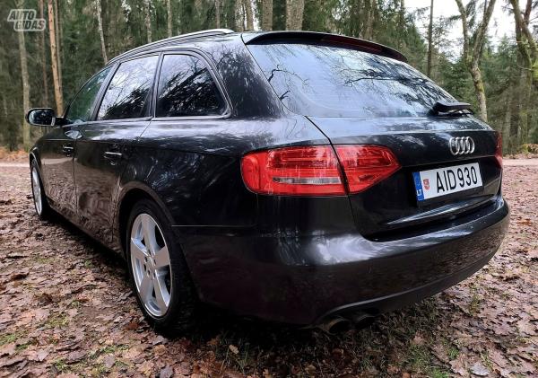 Black Audi A4 2010 in Plunge, with an engine capacity of 2.00 L and mileage of 244 thousand km for 4900 €, photo 4 on AUTOMOTO.COM.LV