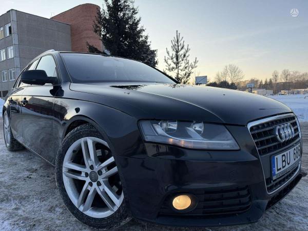 Black Audi A4 2010 in Kaunas, with an engine capacity of 1.97 L and mileage of 348 thousand km for 4950 €, photo 2 on AUTOMOTO.COM.LV