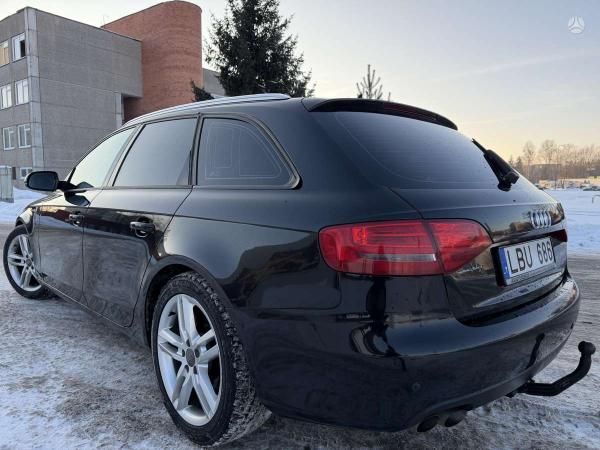 Black Audi A4 2010 in Kaunas, with an engine capacity of 1.97 L and mileage of 348 thousand km for 4950 €, photo 3 on AUTOMOTO.COM.LV