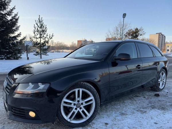Black Audi A4 2010 in Kaunas, with an engine capacity of 1.97 L and mileage of 348 thousand km for 4950 €, photo 10 on AUTOMOTO.COM.LV