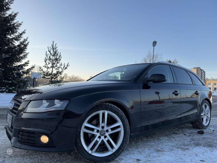 Black Audi A4 2010 in Kaunas, with an engine capacity of 1.97 L and mileage of 348 thousand km for 4950 €, photo 29 on AUTOMOTO.COM.LV