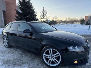 Black Audi A4 2010 in Kaunas, with an engine capacity of 1.97 L and mileage of 338 thousand km for 4650 €, photo 2 on AUTOMOTO.COM.LV