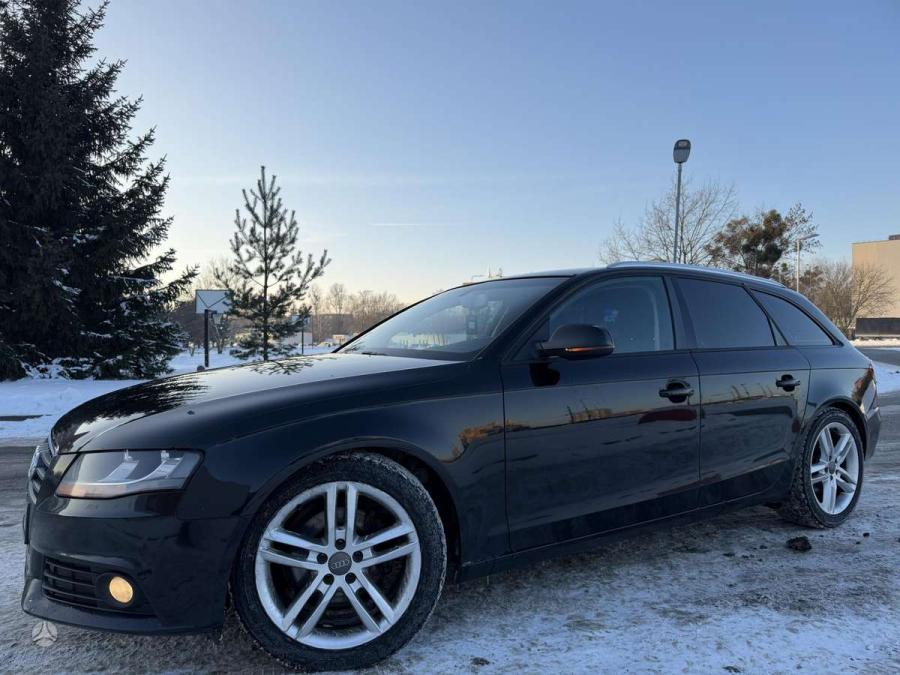 Black Audi A4 2010 in Kaunas, with an engine capacity of 1.97 L and mileage of 338 thousand km for 4650 €, photo 9 on AUTOMOTO.COM.LV