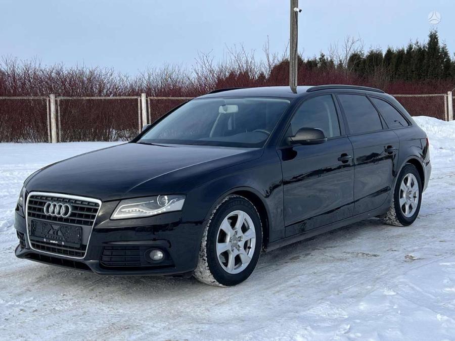 Melns Audi A4 2010 Kėdainiai, ar dzinēja tilpumu 1.97 L un nobraukumu 298 tūkst. km par 5450 €, foto 1 vietnē AUTOMOTO.COM.LV