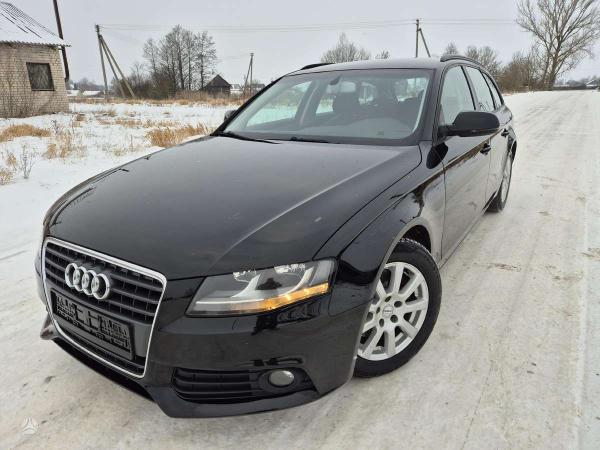 Black Audi A4 2010 in Alytus, with an engine capacity of 1.97 L and mileage of 280 thousand km for 4650 €, photo 1 on AUTOMOTO.COM.LV