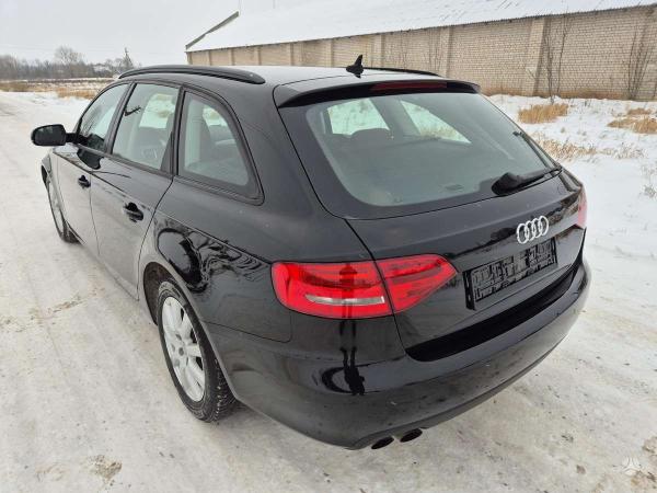 Black Audi A4 2010 in Alytus, with an engine capacity of 1.97 L and mileage of 280 thousand km for 4650 €, photo 5 on AUTOMOTO.COM.LV