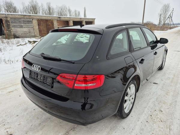 Black Audi A4 2010 in Alytus, with an engine capacity of 1.97 L and mileage of 280 thousand km for 4650 €, photo 6 on AUTOMOTO.COM.LV