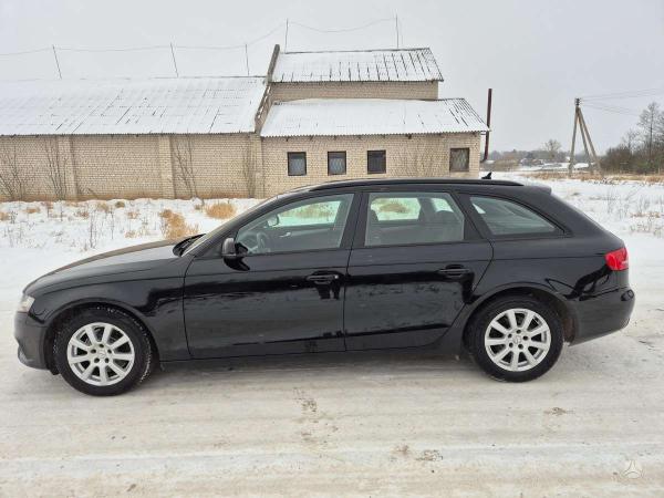 Black Audi A4 2010 in Alytus, with an engine capacity of 1.97 L and mileage of 280 thousand km for 4650 €, photo 9 on AUTOMOTO.COM.LV