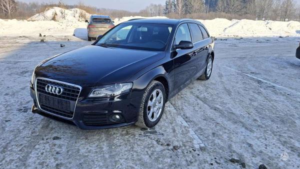 Black Audi A4 2010 in Kaunas, with an engine capacity of 1.80 L and mileage of 248 thousand km for 4750 €, photo 2 on AUTOMOTO.COM.LV