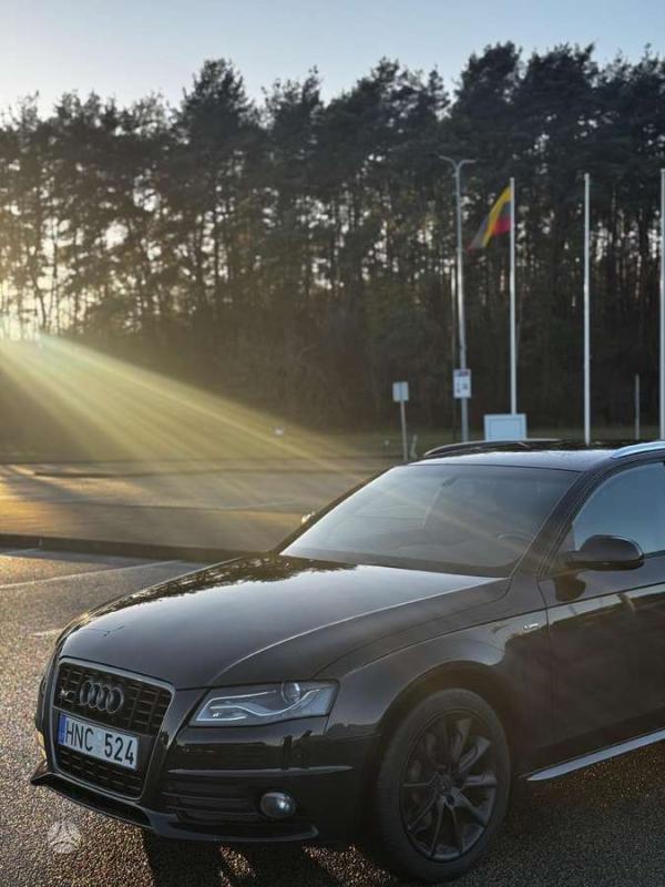 Melns Audi A4 2010 Viļņa, ar dzinēja tilpumu 1.97 L un nobraukumu 310 tūkst. km par 5199 €, foto 1 vietnē AUTOMOTO.COM.LV