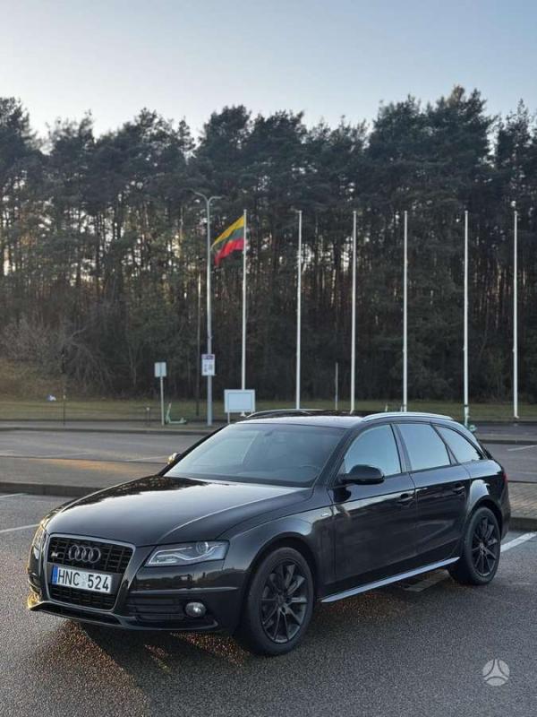 Melns Audi A4 2010 Viļņa, ar dzinēja tilpumu 1.97 L un nobraukumu 310 tūkst. km par 5199 €, foto 3 vietnē AUTOMOTO.COM.LV
