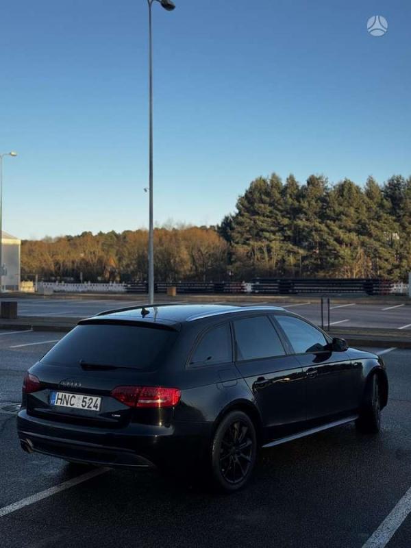 Melns Audi A4 2010 Viļņa, ar dzinēja tilpumu 1.97 L un nobraukumu 310 tūkst. km par 5199 €, foto 7 vietnē AUTOMOTO.COM.LV
