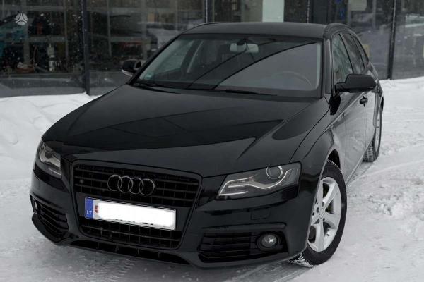 Black Audi A4 2010 in Klaipeda, with an engine capacity of 1.97 L and mileage of 298 thousand km for 5700 €, photo 3 on AUTOMOTO.COM.LV