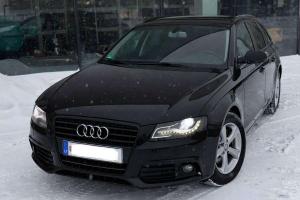 Black Audi A4 2010 in Klaipeda, with an engine capacity of 1.97 L and mileage of 298 thousand km for 5700 €, photo 3 on AUTOMOTO.COM.LV