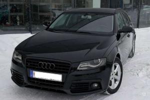 Black Audi A4 2010 in Klaipeda, with an engine capacity of 1.97 L and mileage of 298 thousand km for 5700 €, photo 5 on AUTOMOTO.COM.LV