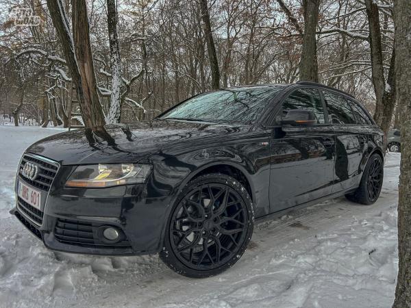Melns Audi A4 2010 Kauņa, ar dzinēja tilpumu 2.00 L un nobraukumu 335 tūkst. km par 5350 €, foto 1 vietnē AUTOMOTO.COM.LV