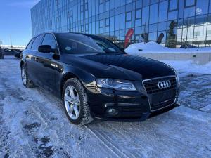 Melns Audi A4 2010 Panevēža, ar dzinēja tilpumu 1.97 L un nobraukumu 307 tūkst. km par 4750 €, foto  vietnē AUTOMOTO.COM.LV