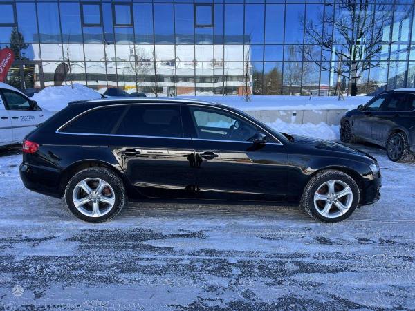 Black Audi A4 2010 in Panevezys, with an engine capacity of 1.97 L and mileage of 307 thousand km for 4750 €, photo 10 on AUTOMOTO.COM.LV