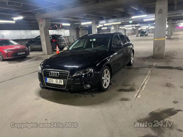 Black Audi A4 2010 in Tallinn, with an engine capacity of 2.00 L and mileage of 406 thousand km for 4800 €, photo 3 on AUTOMOTO.COM.LV