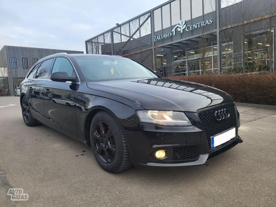 Melns Audi A4 2010 Viļņa, ar dzinēja tilpumu 1.80 L un nobraukumu 288 tūkst. km par 5800 €, foto 1 vietnē AUTOMOTO.COM.LV