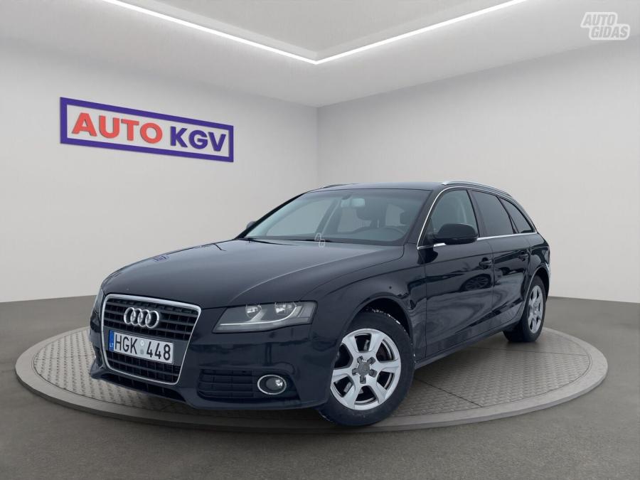 Black Audi A4 2010 in Vilnius, with an engine capacity of 2.00 L and mileage of 306 thousand km for 5899 €, photo 1 on AUTOMOTO.COM.LV