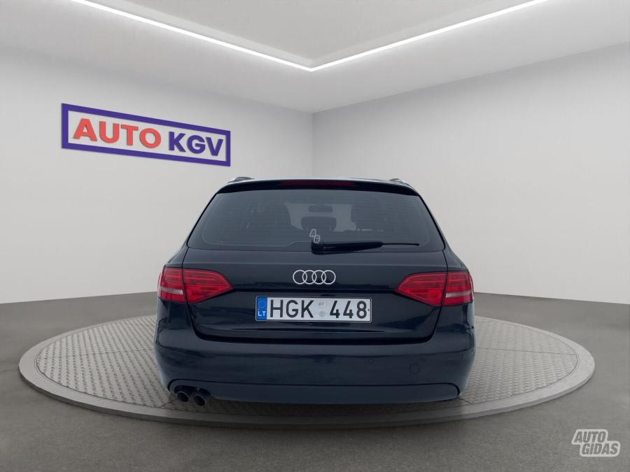 Black Audi A4 2010 in Vilnius, with an engine capacity of 2.00 L and mileage of 306 thousand km for 5899 €, photo 5 on AUTOMOTO.COM.LV