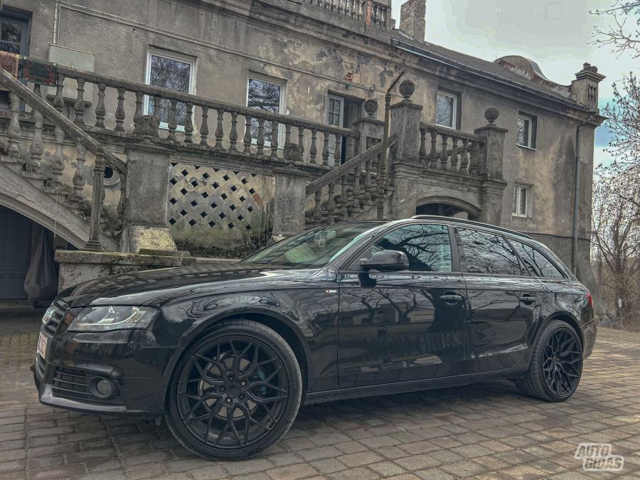 Black Audi A4 2010 in Kaunas, with an engine capacity of 2.00 L and mileage of 335 thousand km for 5150 €, photo 10 on AUTOMOTO.COM.LV