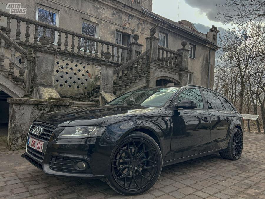 Black Audi A4 2010 in Kaunas, with an engine capacity of 2.00 L and mileage of 335 thousand km for 5150 €, photo 12 on AUTOMOTO.COM.LV