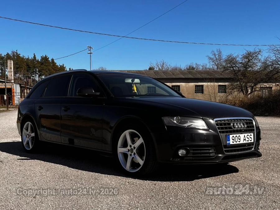 Black Audi A4 2010 in Parnu, with an engine capacity of 2.00 L and mileage of 0 thousand km for 4300 €, photo 1 on AUTOMOTO.COM.LV