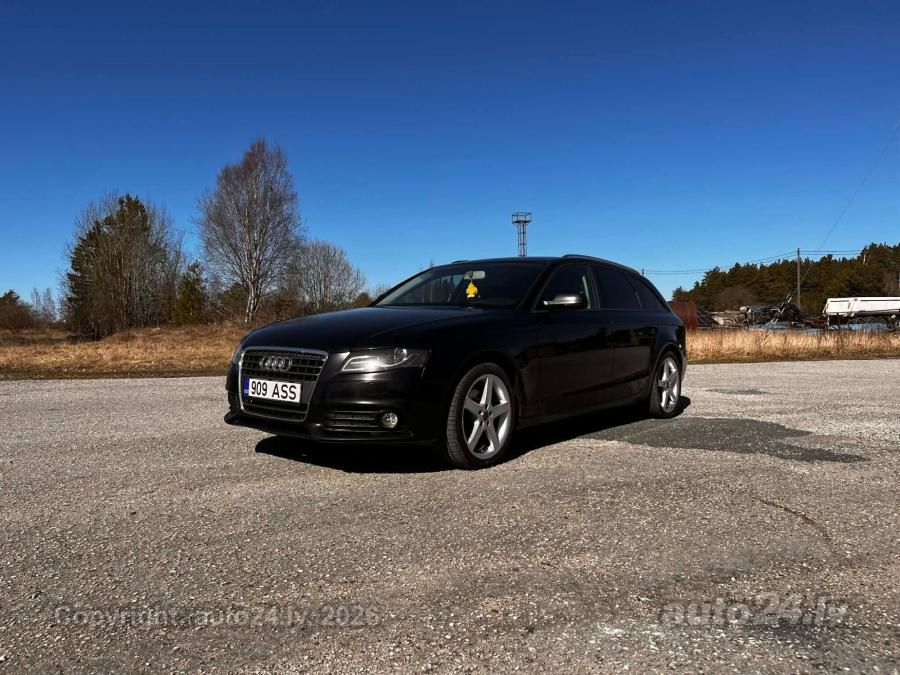 Black Audi A4 2010 in Parnu, with an engine capacity of 2.00 L and mileage of 0 thousand km for 4300 €, photo 4 on AUTOMOTO.COM.LV