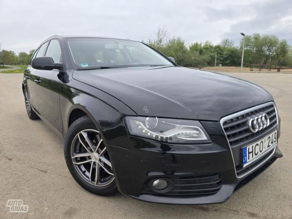 Black Audi A4 2010 in Jurbarkas, with an engine capacity of 2.00 L and mileage of 311 thousand km for 4200 €, photo 2 on AUTOMOTO.COM.LV