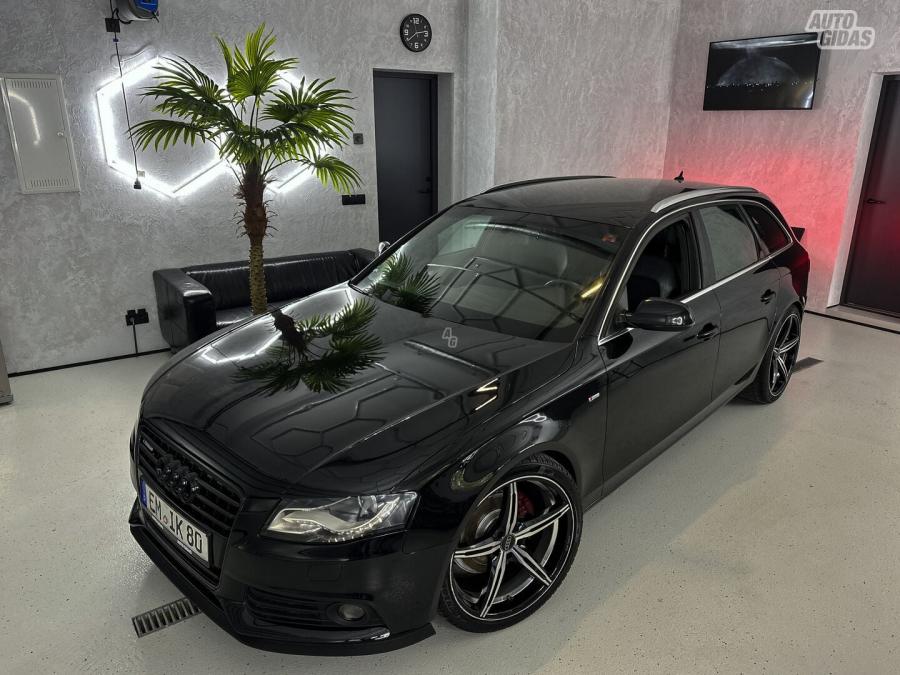 Black Audi A4 2010 in Kaunas, with an engine capacity of 2.00 L and mileage of 320 thousand km for 6850 €, photo 4 on AUTOMOTO.COM.LV