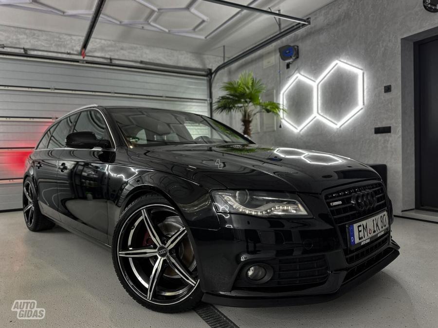 Black Audi A4 2010 in Kaunas, with an engine capacity of 2.00 L and mileage of 320 thousand km for 6850 €, photo 8 on AUTOMOTO.COM.LV