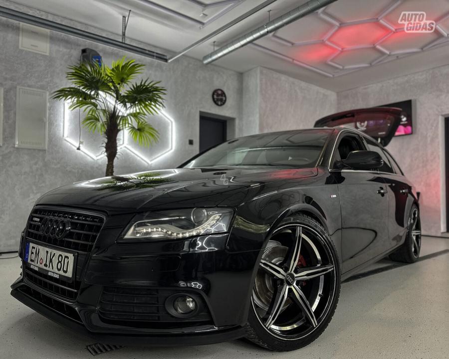Black Audi A4 2010 in Kaunas, with an engine capacity of 2.00 L and mileage of 320 thousand km for 6850 €, photo 11 on AUTOMOTO.COM.LV