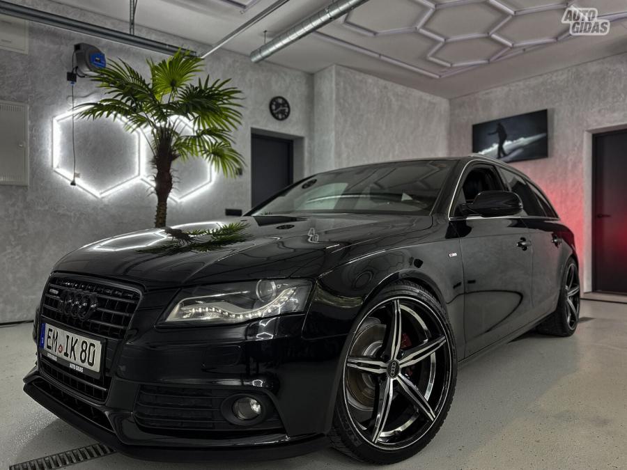 Black Audi A4 2010 in Kaunas, with an engine capacity of 2.00 L and mileage of 320 thousand km for 6850 €, photo 13 on AUTOMOTO.COM.LV