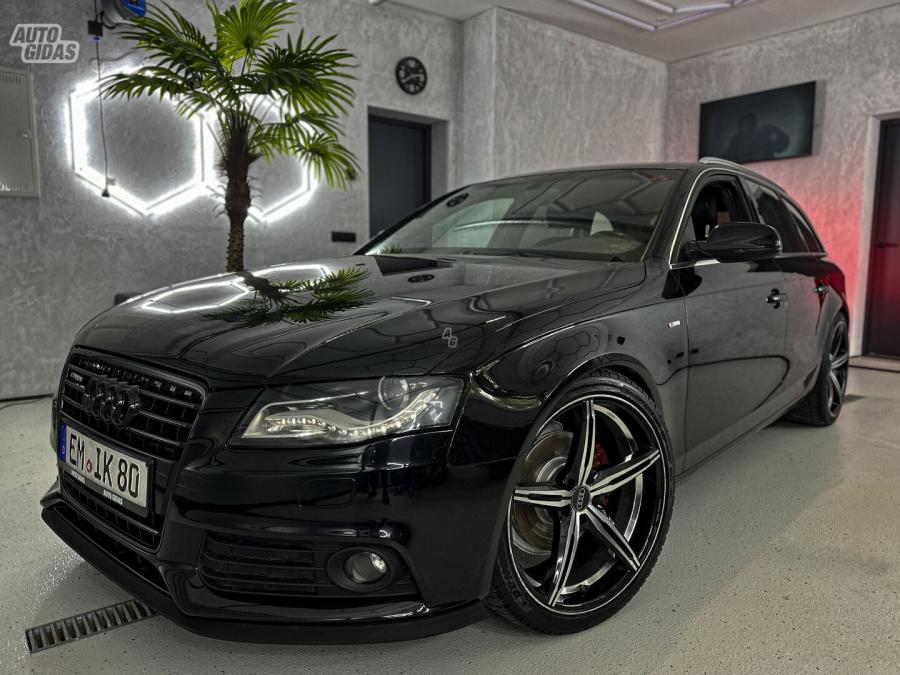 Black Audi A4 2010 in Kaunas, with an engine capacity of 2.00 L and mileage of 320 thousand km for 6850 €, photo 15 on AUTOMOTO.COM.LV