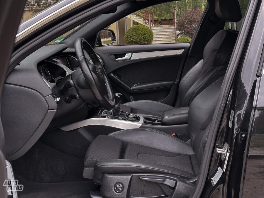 Black Audi A4 2010 in Kaunas, with an engine capacity of 2.00 L and mileage of 320 thousand km for 6850 €, photo 20 on AUTOMOTO.COM.LV